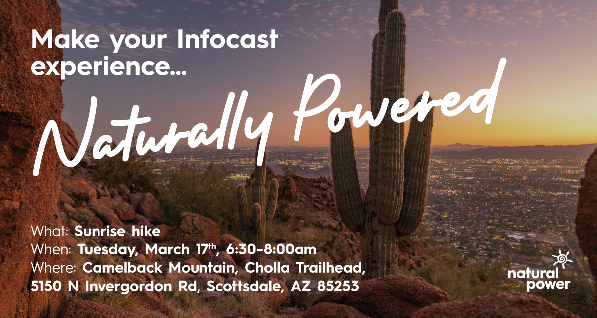 Join our team for our Naturally Powered hike